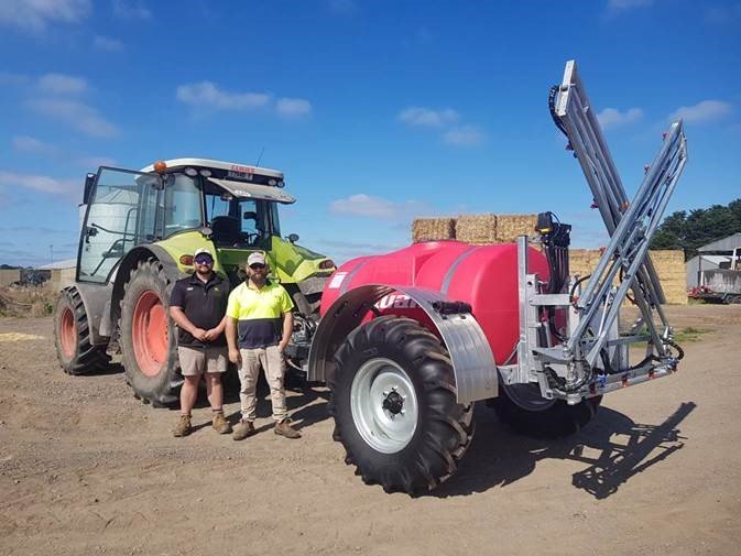 MODIFIED SILVAN PASTURE SPRAYER FOR DAIRY FARMER | Silvan
